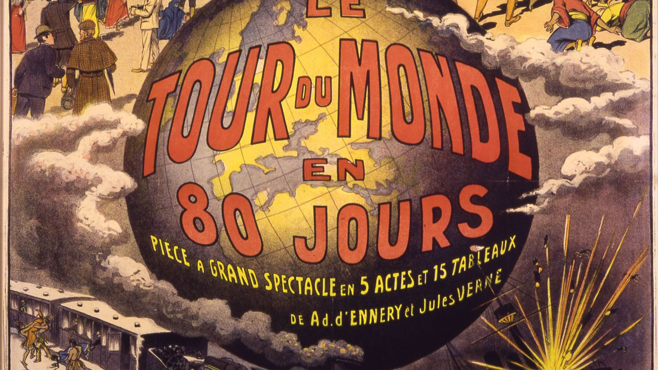 Tours du monde. De Jules Verne aux premiers globetrotters.