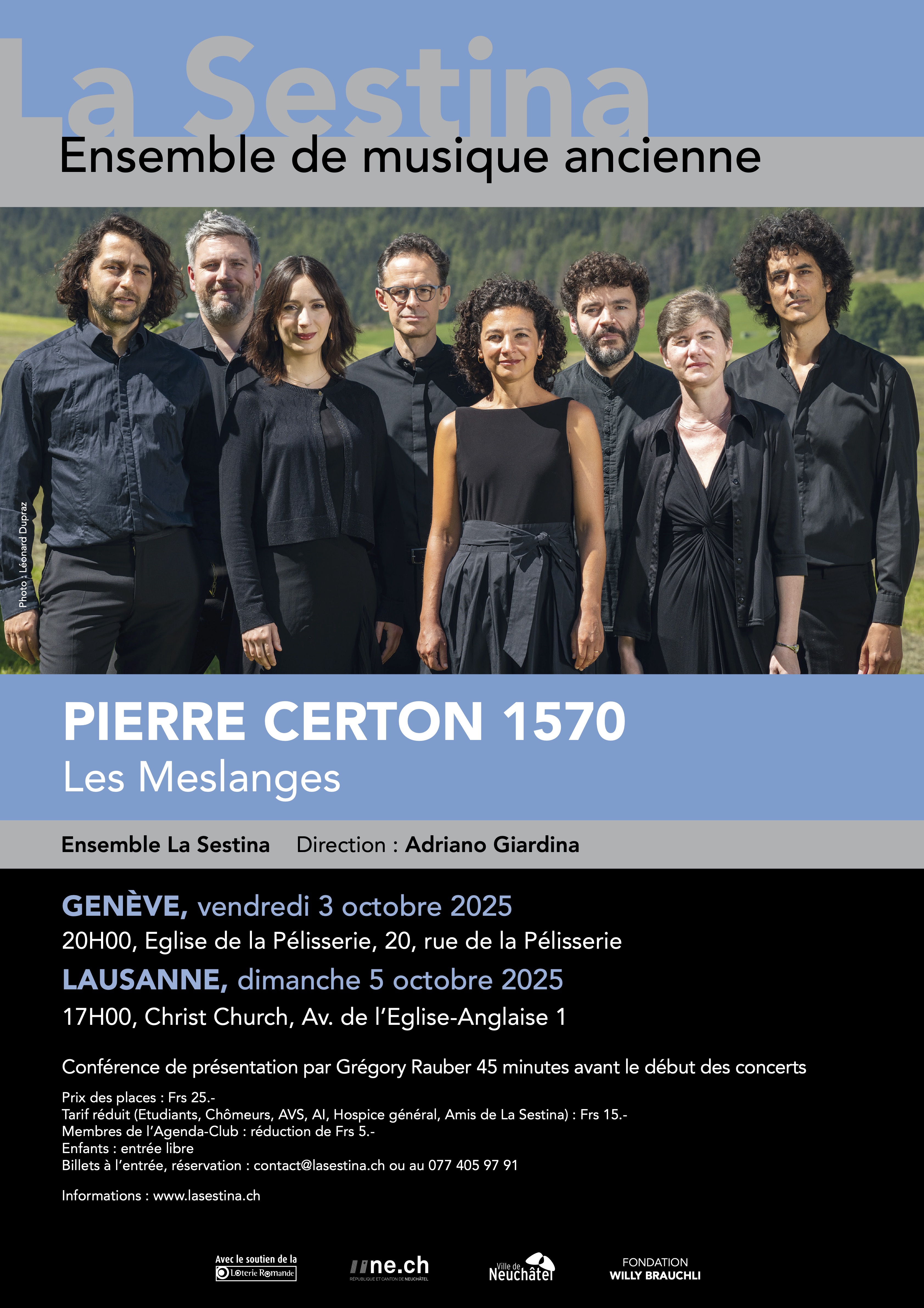 Pierre Certon 1570 – Les Meslanges