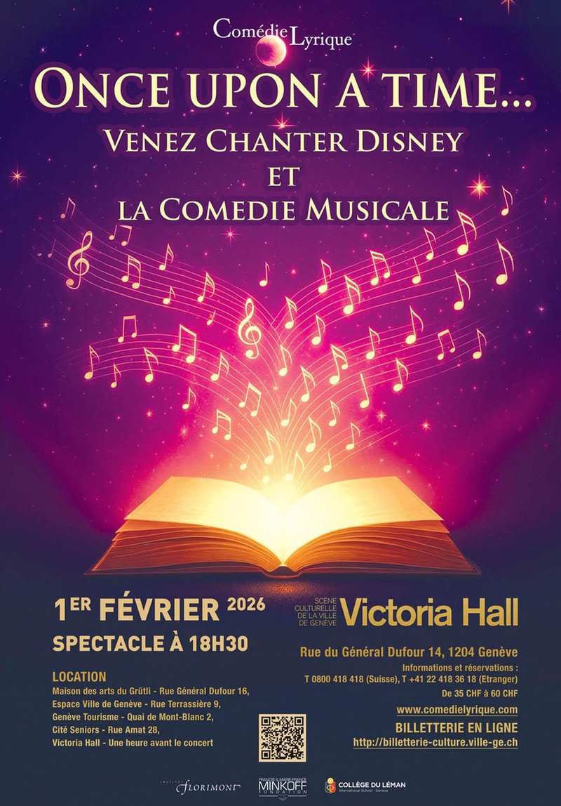 Once Upon A Time - Concert familial et interactif au Victoria Hall