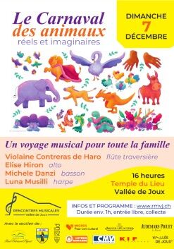 Le Carnaval des animaux réels et imaginaires